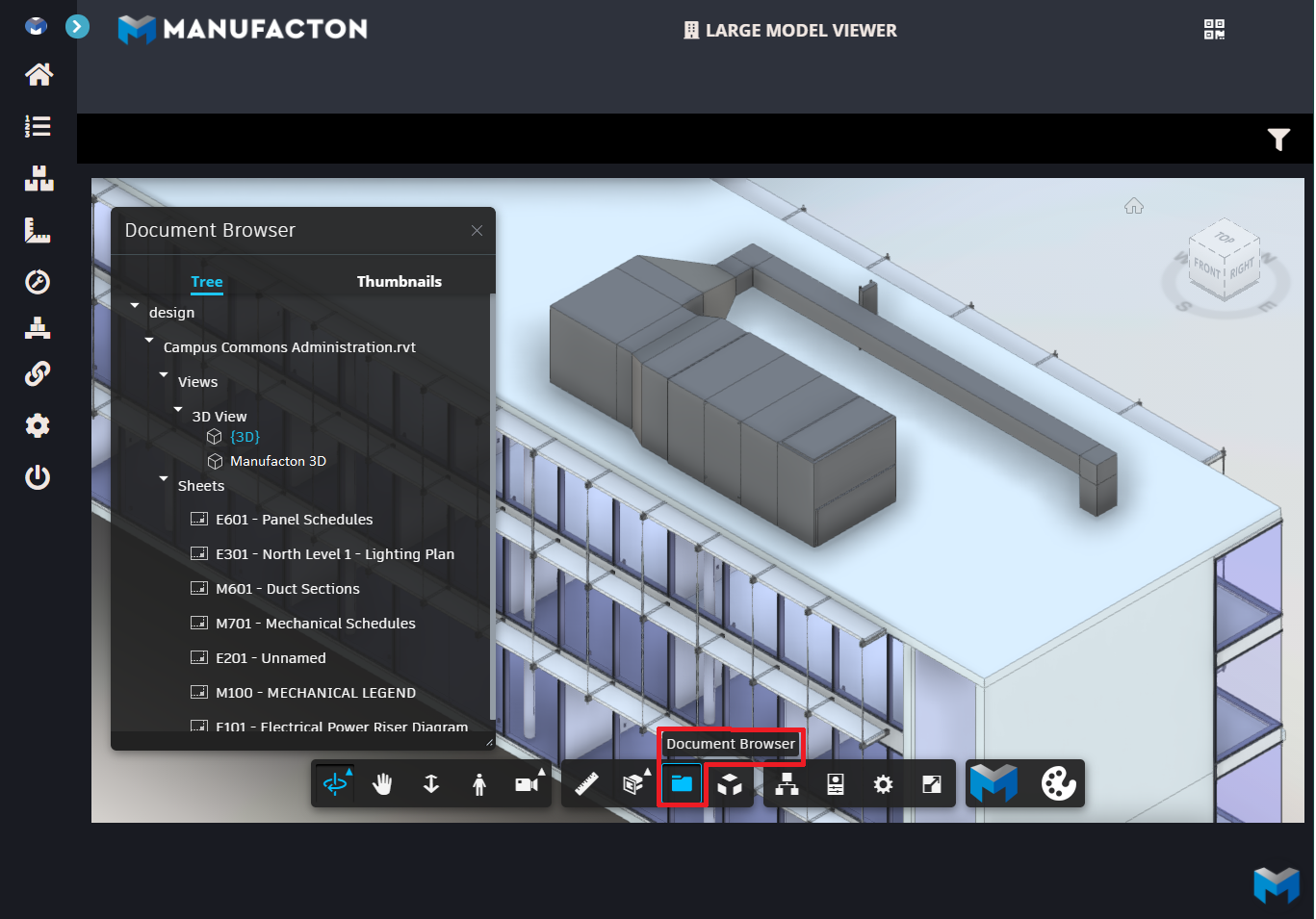 Using Manufacton's Large Model Viewer – Manufacton Support
