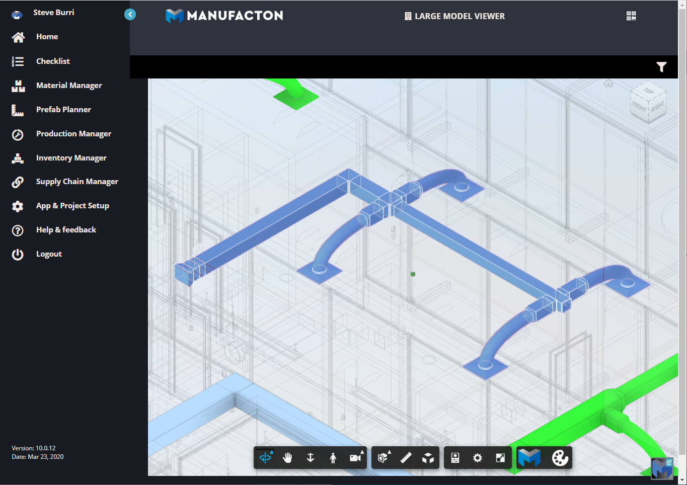 Using Manufacton's Large Model Viewer – Manufacton Support